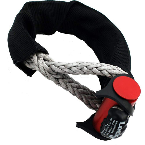 11,200 Lb 5″ Long x 3/8″ High Automotive Winch Shackle - Loop & Eye ...