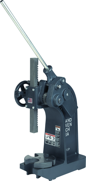 Compound Leverage Arbor Press - 2 - 6 Ton | Exact Tooling