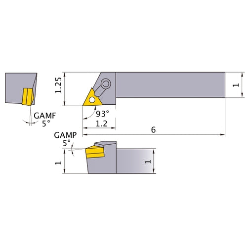 MTJNR-164 TURNING HOLDER | Exact Tooling